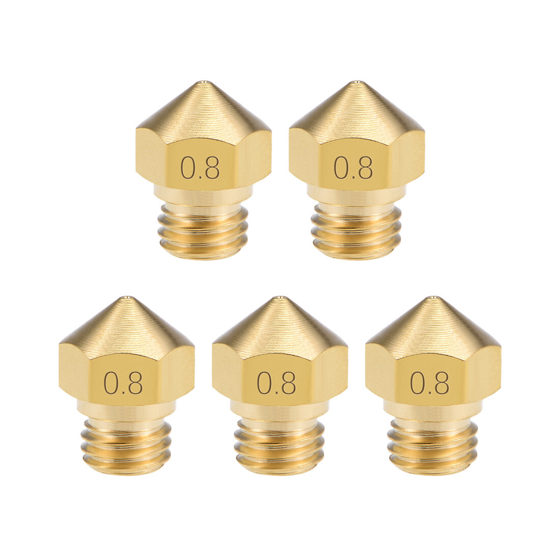 UM2+ Nozzle Pack 5×0.80mm – Ultimaker Supplies